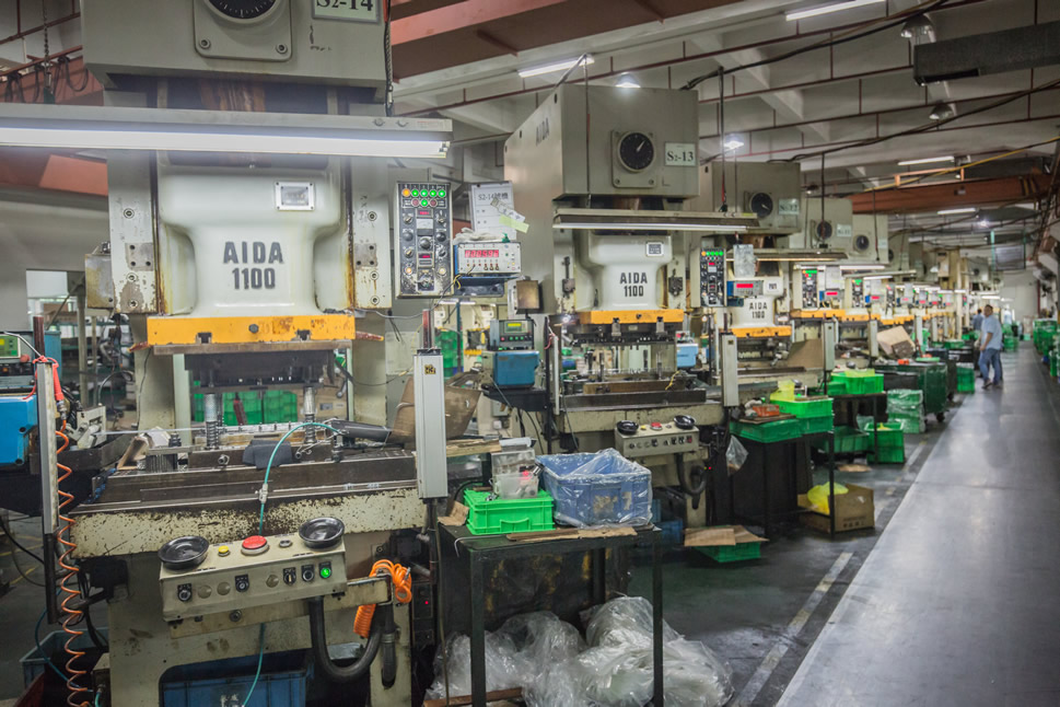 A series of Aida progressive press